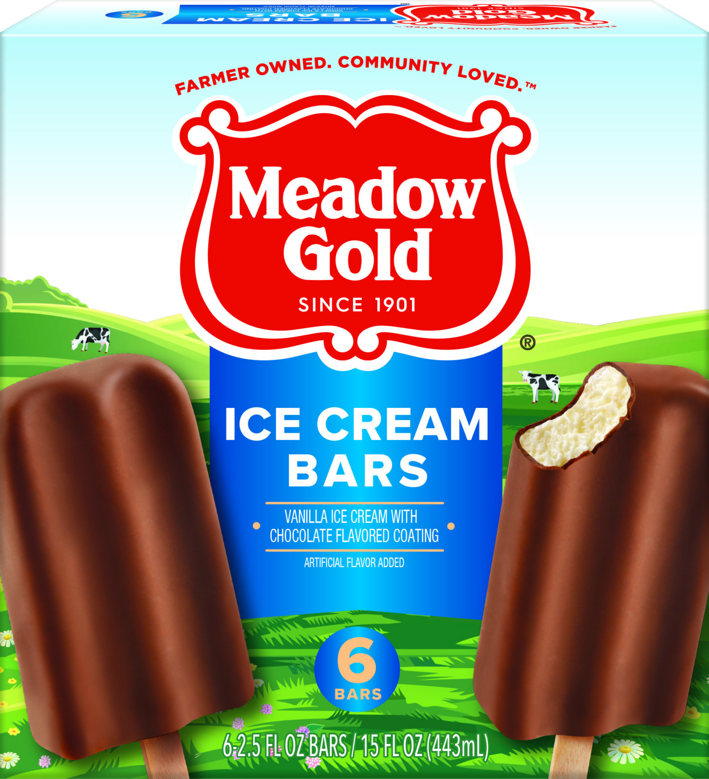 Vanilla Bars 6 Pk - Meadow Gold® Dairy