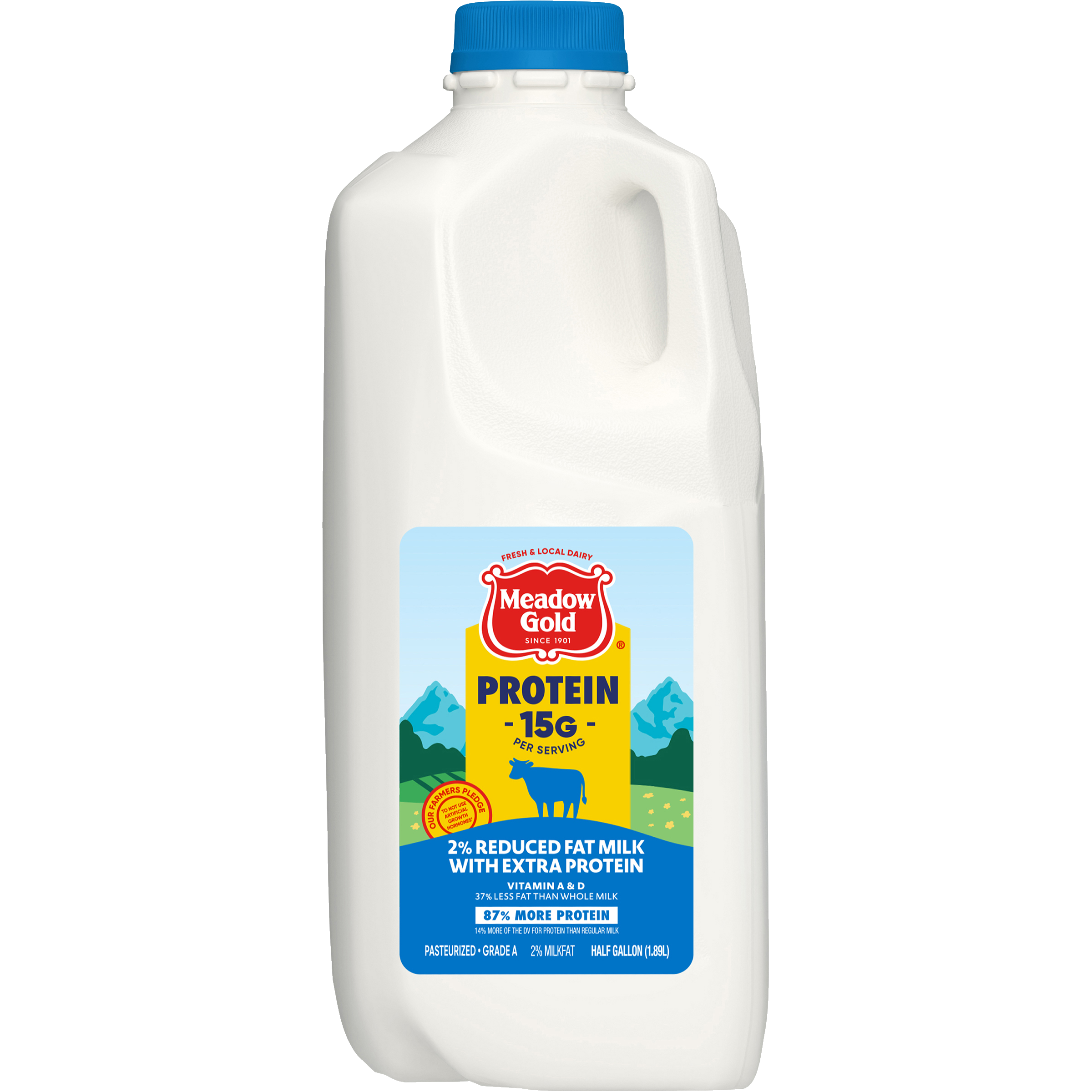 Extra Protein Reduced Fat Milk - Meadow Gold® Dairy